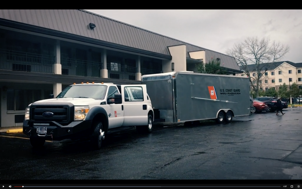 Coast Guard shallow water response team deploys to Houma, Louisiana
