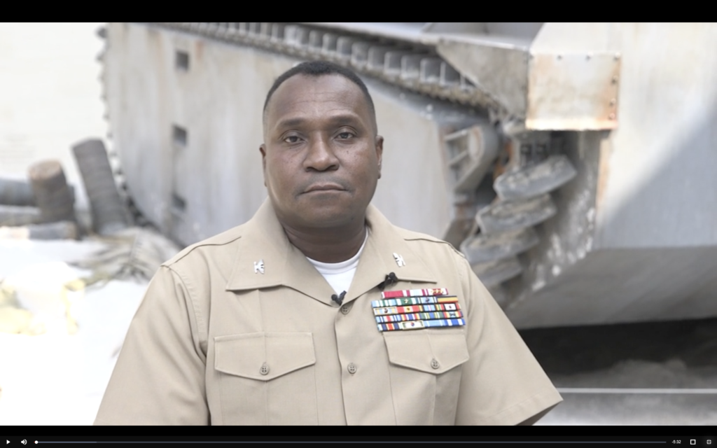 Colonel Dave Burton Interview about Brig. Gen. Melvin Carter's Promotion