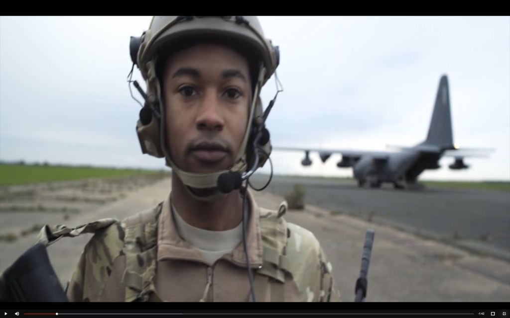 Impeccable Character with Air Force Chief of Staff Gen. David L. Goldfein