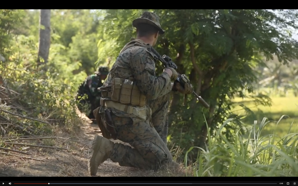 Incredible Warriors with Ground Combat Element, Marine Rotational Force
