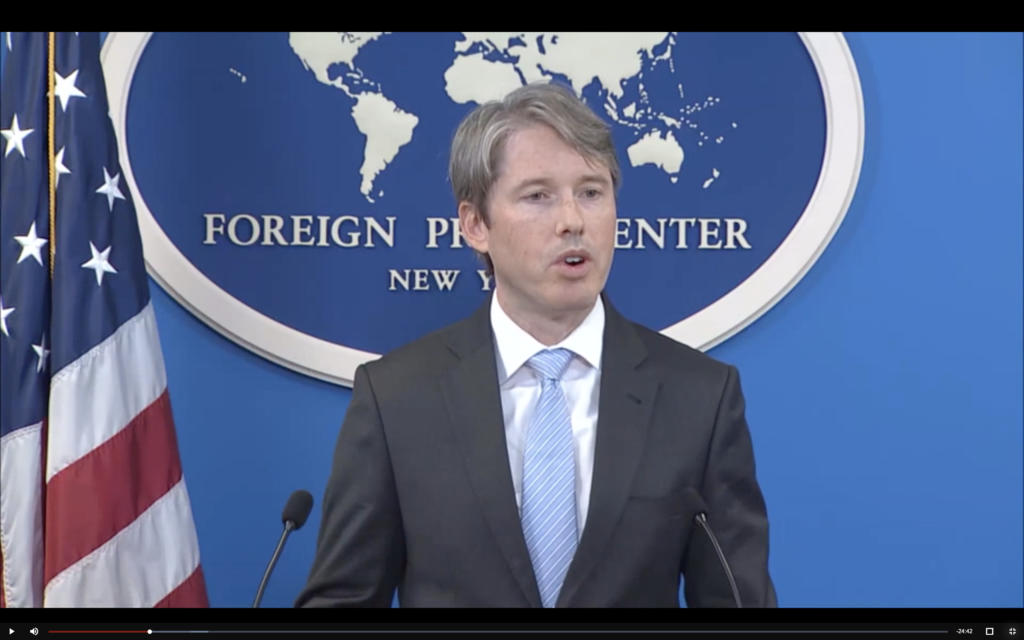 Briefing on U.S. Policy on 5G Technology with Robert Strayer in New York