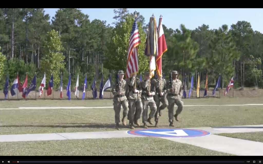 U.S. Army Central Welcomes New Command Sergeant Major at Shaw AFB