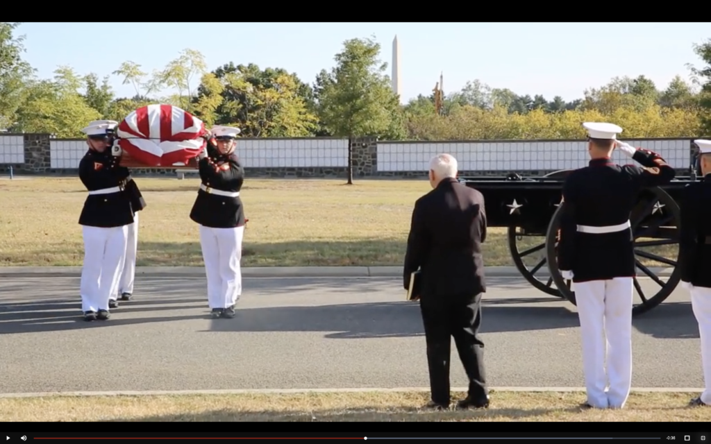 Marines Lay Col. Phillip L. Harrington to Rest at Arlington - American Hero