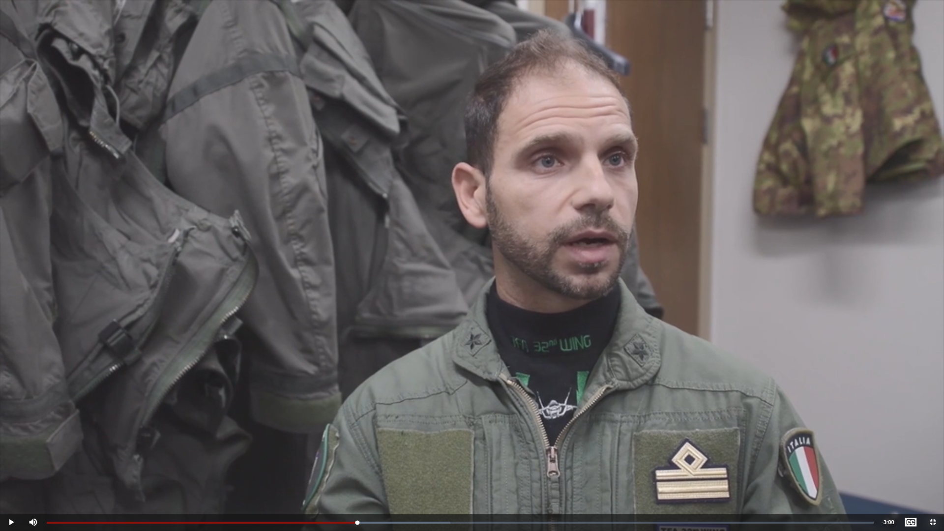 Interviews with Italian Airmen conducting NATO Air Policing over Iceland
