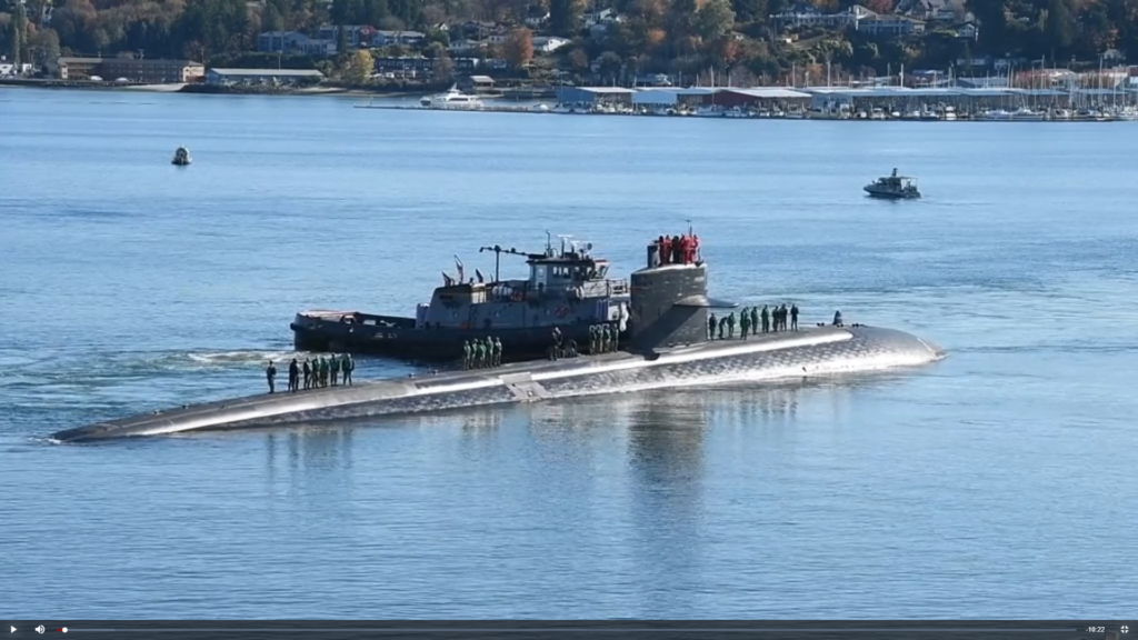 USS Olympia (SSN 717) Arrives in Bremerton to Begin Decommissioning