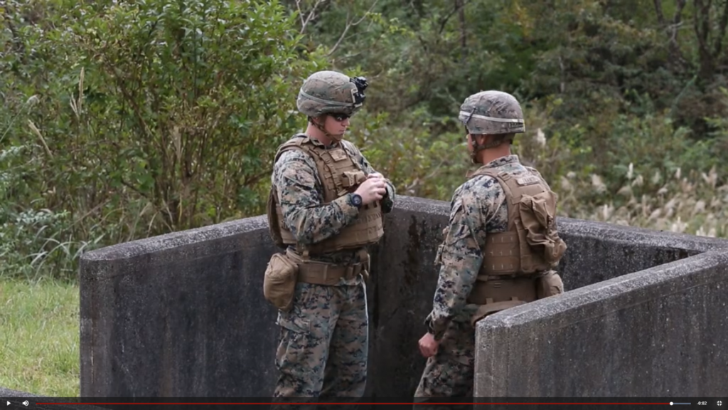 Hand Grenade Range - Marines Train with Hand Grenades at Camp Fuji