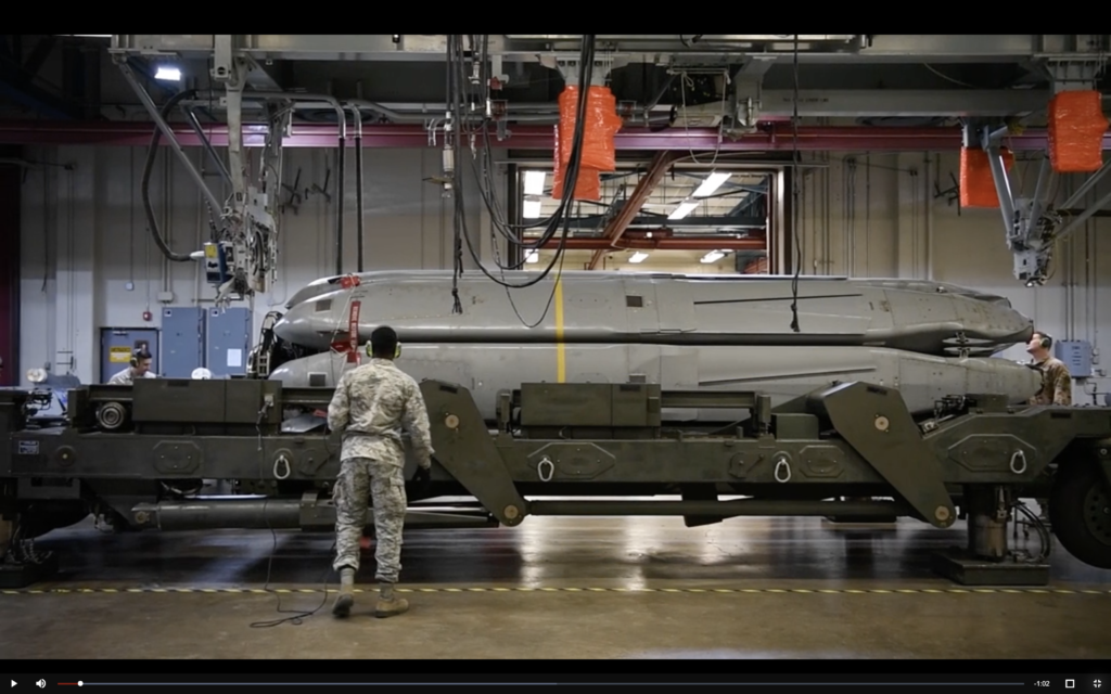 History in the making: final CALCM missile package retired at Barksdale