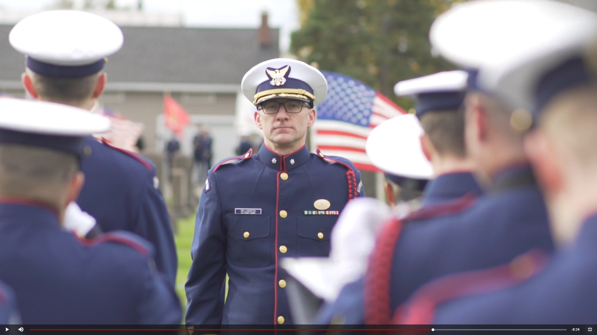 Coast Guard members gather in Buffalo to honor WWII POW - Lt. Crotty