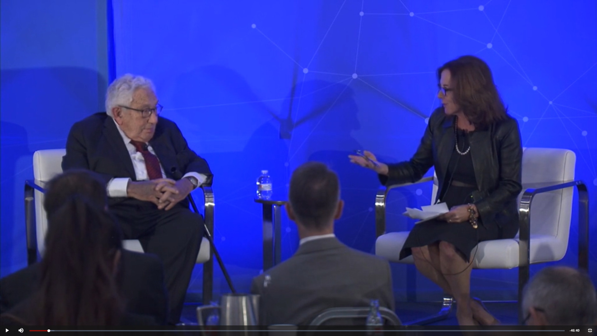 Conversation with ex-Secretary of State Henry Kissinger: AI for Humanity