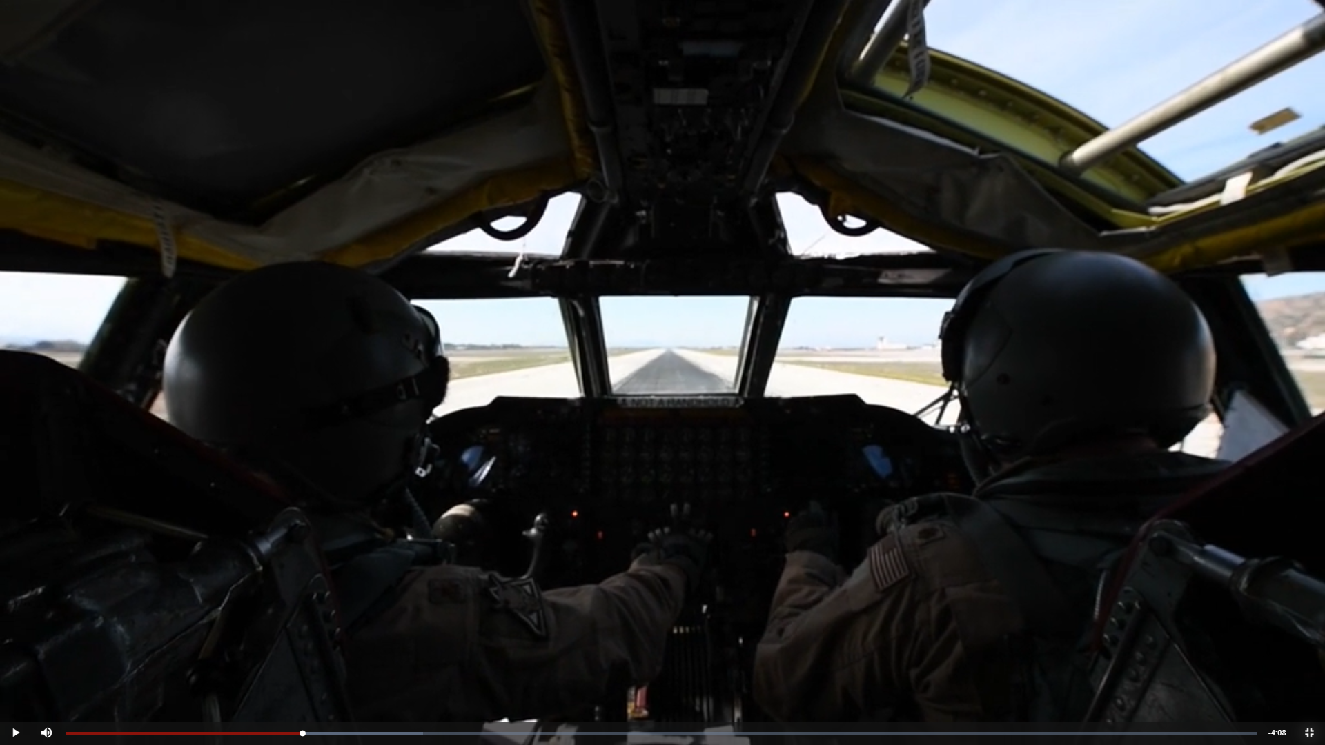 Bomber Task Force 20-1 departs Souda Bay, Greece for Fairford, England