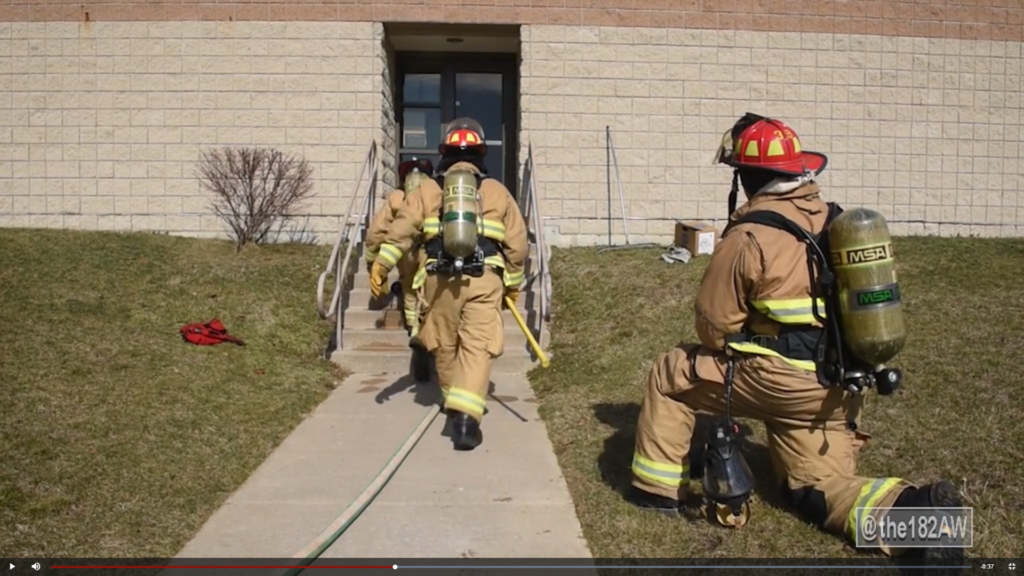 Faces of the Defender: Fire Protection - USAF Senior Airman Ryan Taylor