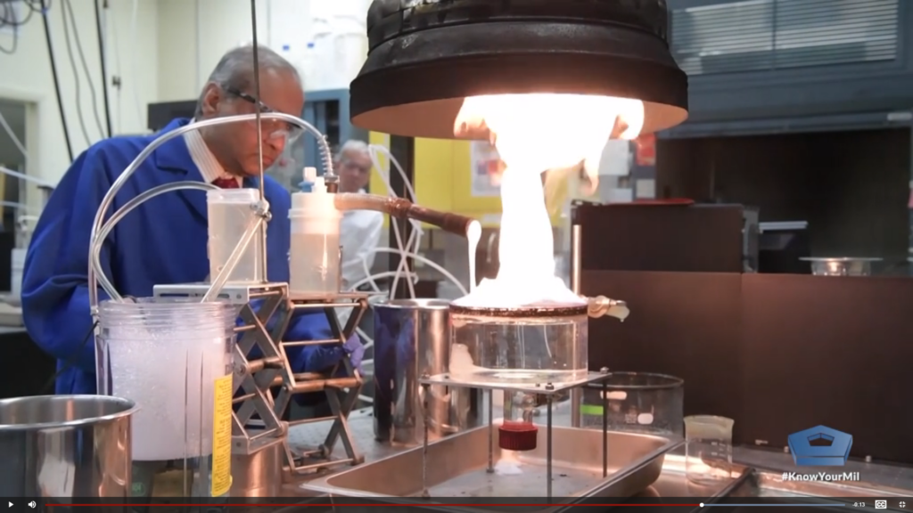 Naval Research Laboratory Tests Firefighting Foam to Find Alternatives