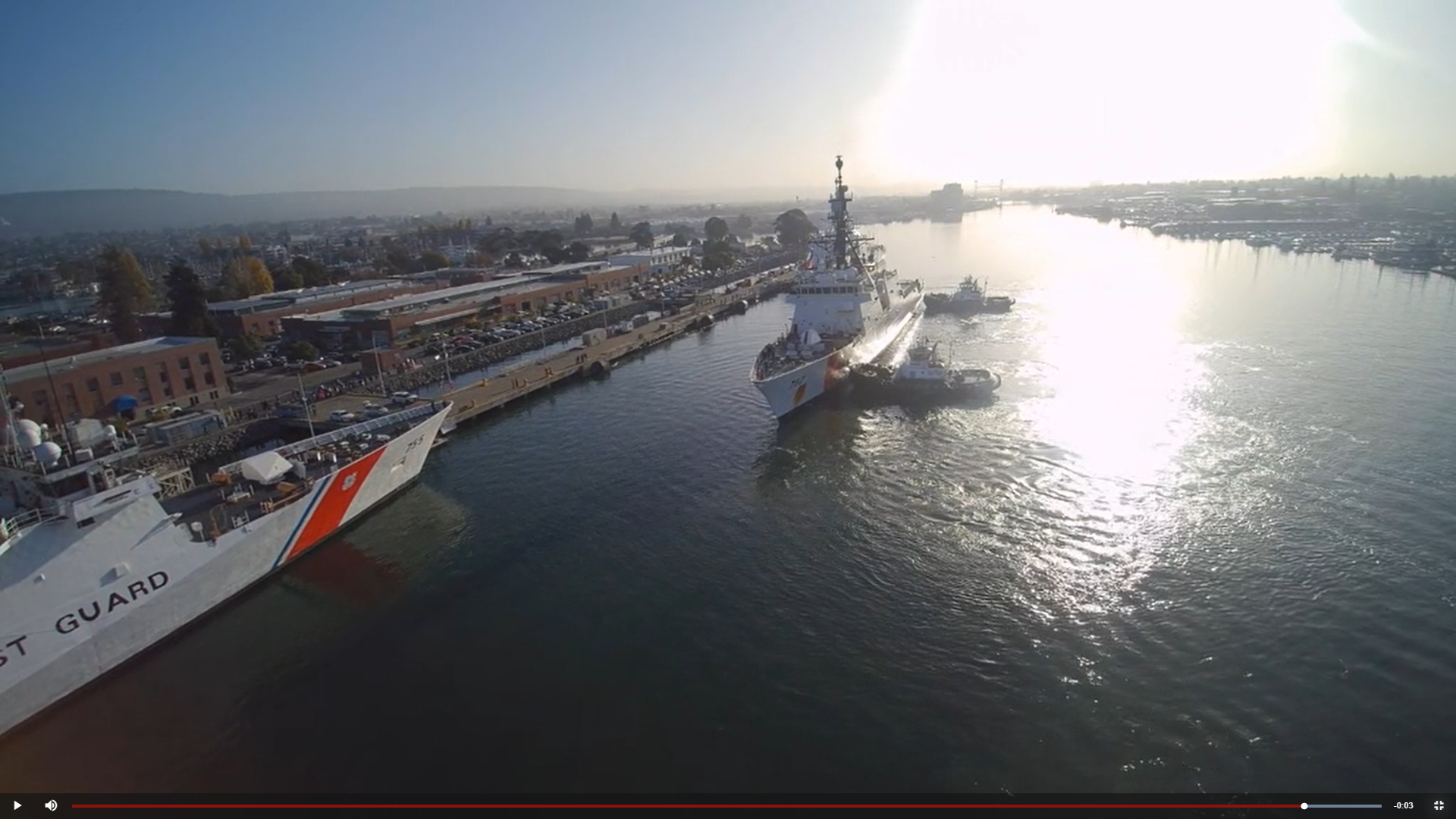 US Coast Guard Cutter Stratton (WMSL 752) Returns to Home after Patrol