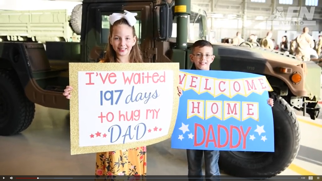 606th Returns to Aviano after a 6-month Deployment to the Middle East