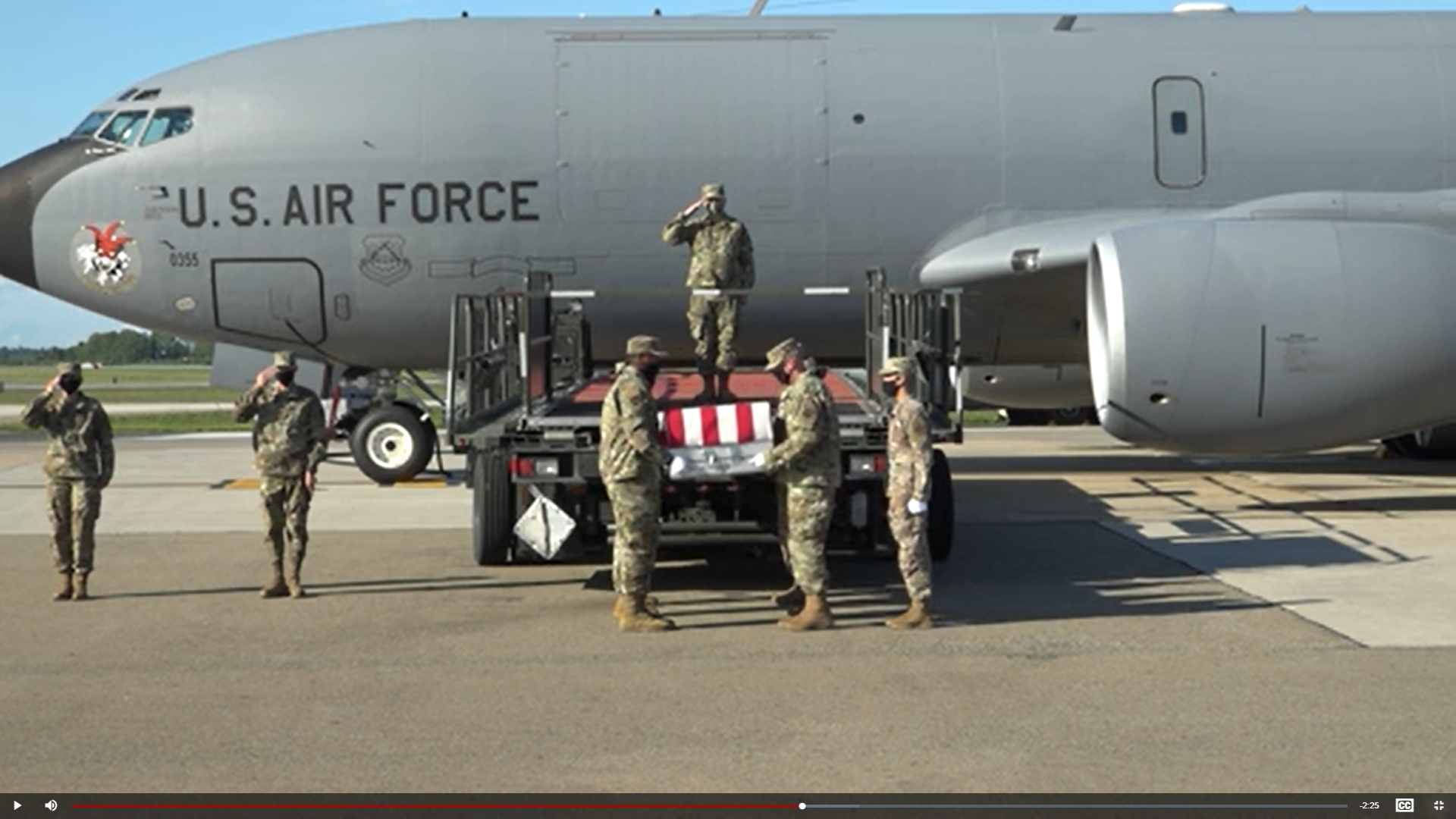 Air Force 1st Lt. Kenneth G. Allen - Dignified Transfer at Dover Air ...