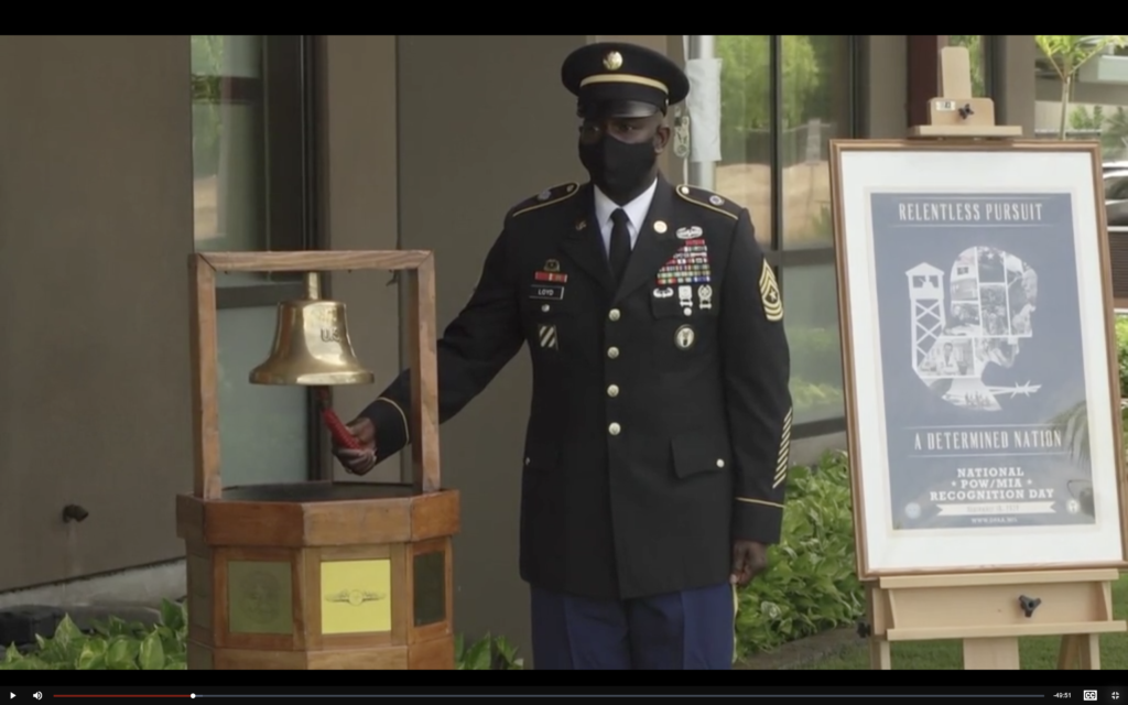 Admiral Commemorates Prisoners of War and Missing Service Members