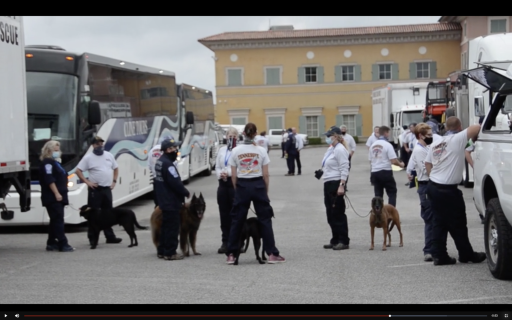Urban Rescue Teams Arrive in Baton Rouge Ahead of Hurricane Delta