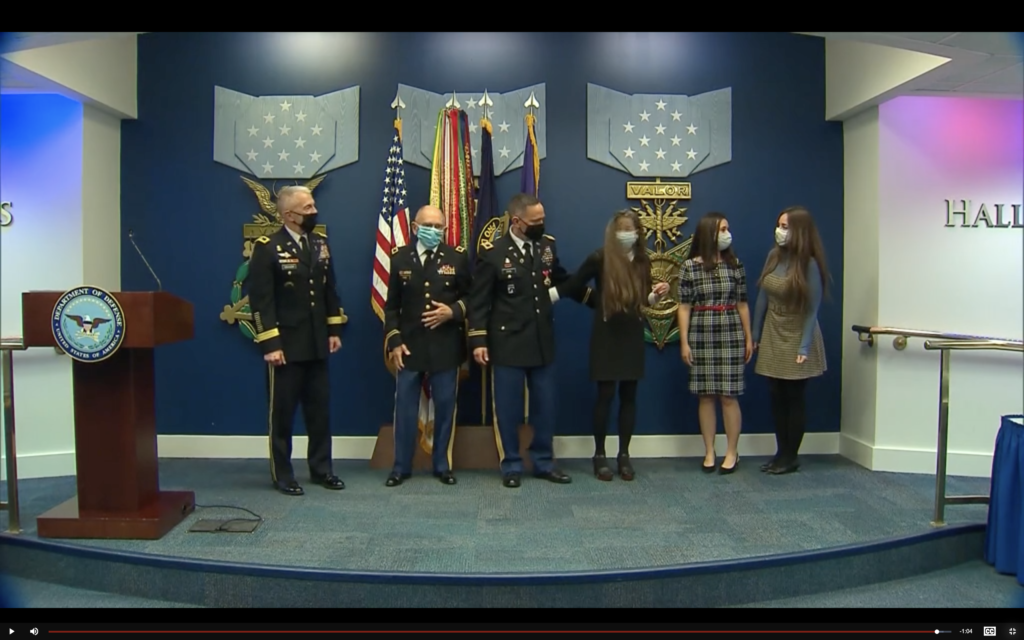 Retirement Ceremony in honor of Chaplain (Colonel) Jonathan E. Shaw