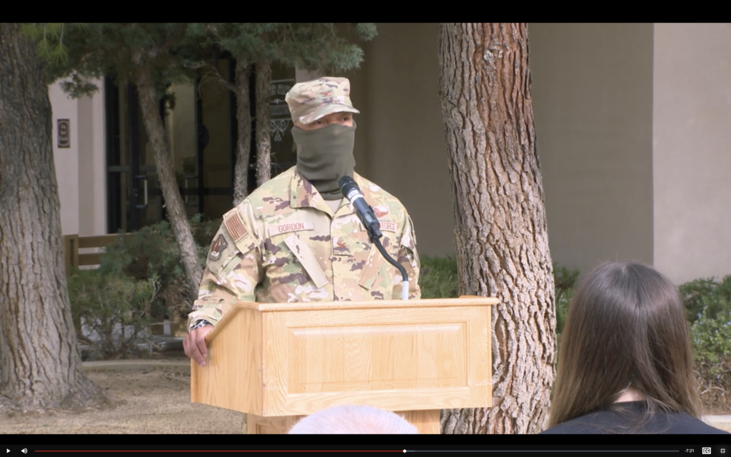 Dedication Ceremony for the Seidel Memorial Courthouse at Edwards AFB