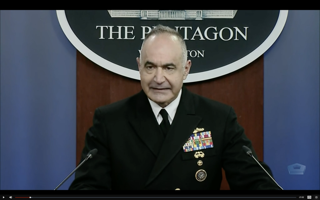 U.S. Strategic Command Leader Holds a Press Conference, April 22, 2021
