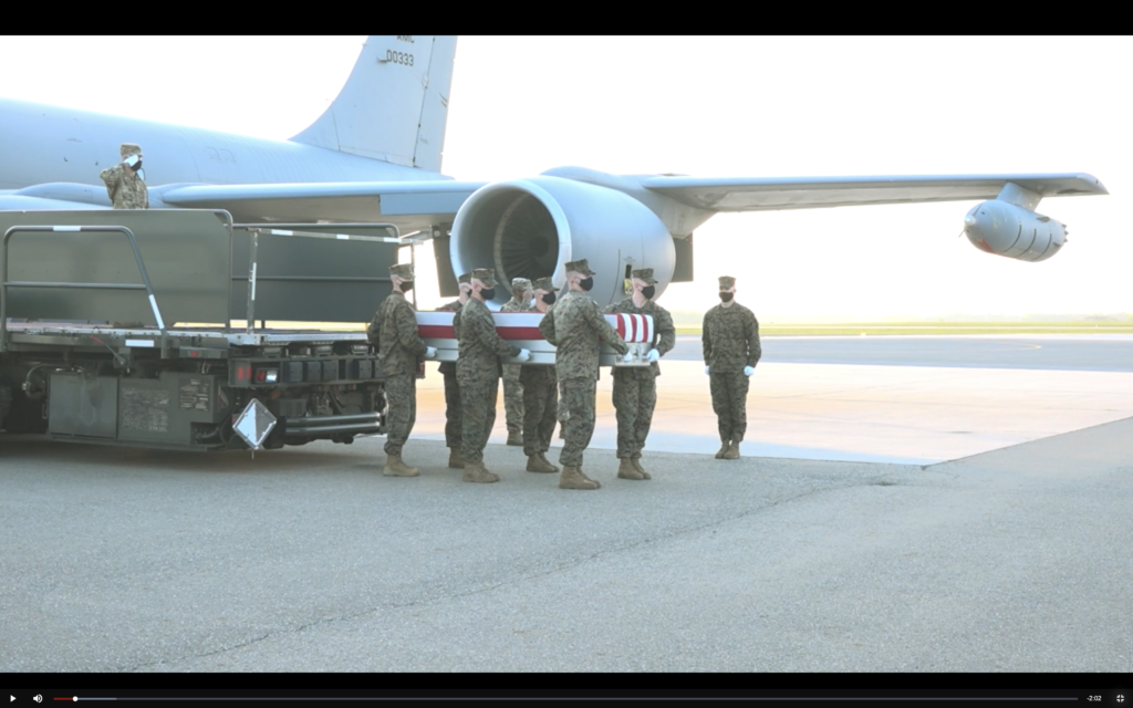 Marine Sgt. Amanda N. Brazeal - Dignified Transfer | Dover Air Force Base
