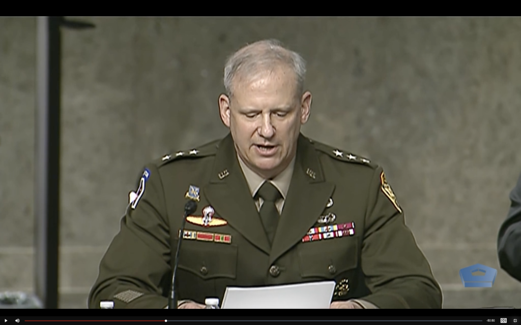 Pentagon Intelligence Leader Speaks to Senate on Worldwide Threats