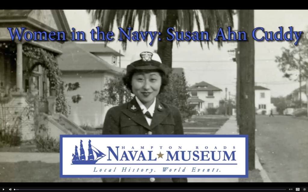 Women In the Navy: Susan Ahn Cuddy | Female Asian American Officer