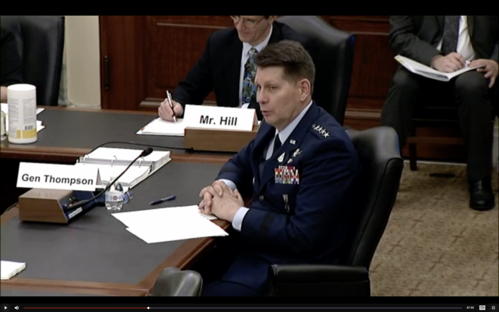 Senate Hearing on Space Force, Space Operations and Programs, May 26