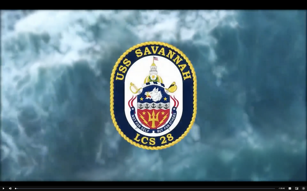 USS Savannah Commissioning Ceremony from Brunswick, Georgia | USN