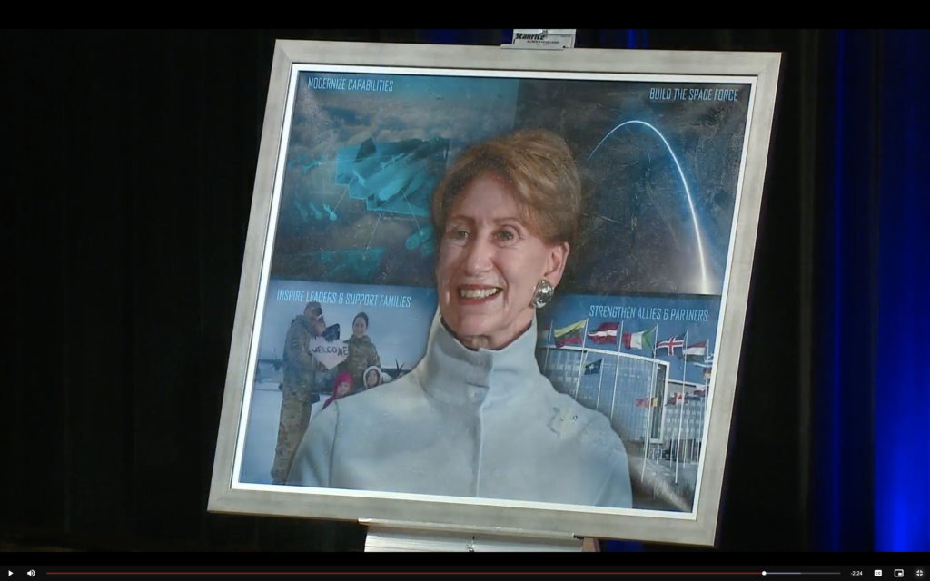 Portrait Unveiling for the Former Secretary of the Air Force Barbara ...