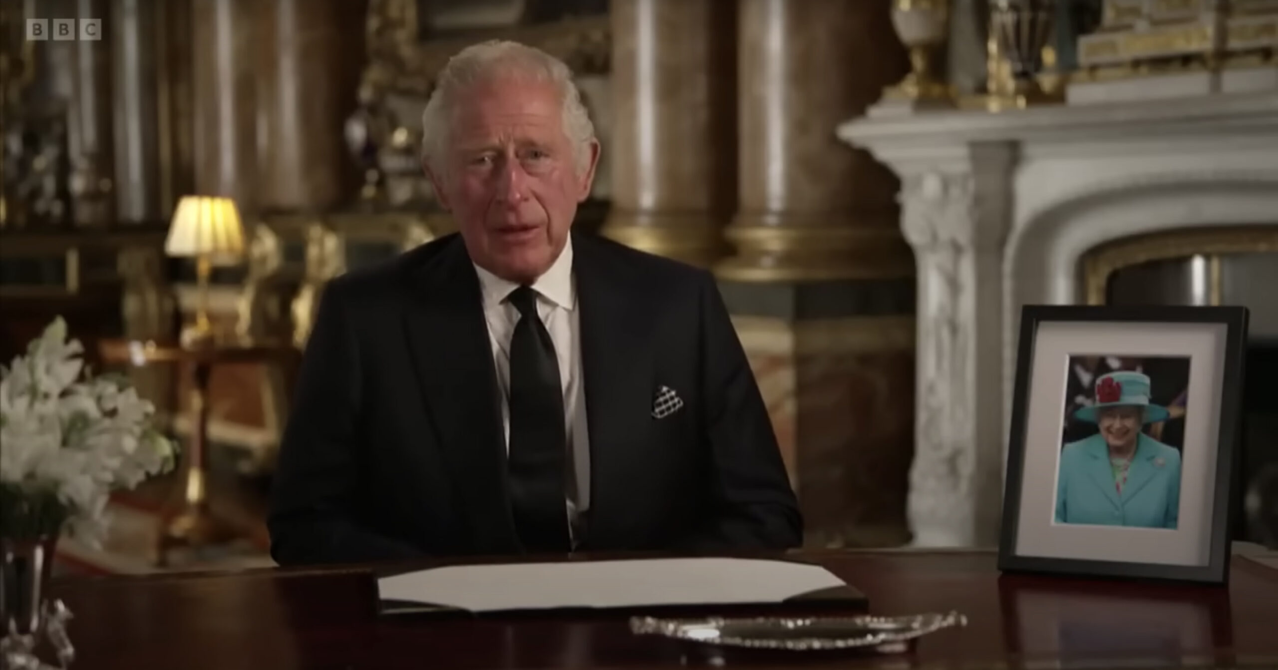 King Charles III Gives His First Address to the Nation as Sovereign