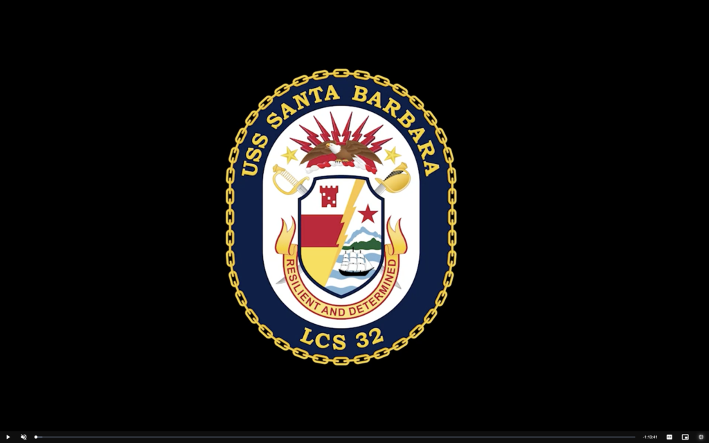 USS Santa Barbara (LCS 32) Commissioning at Ventura County