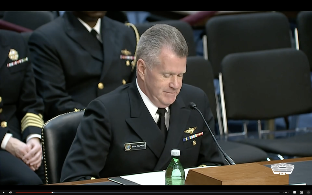 Senate Armed Services Committee Holds Confirmation Hearing